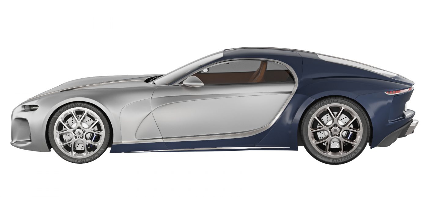 Bugatti Atlantic 3D Model for VRay | CGMood