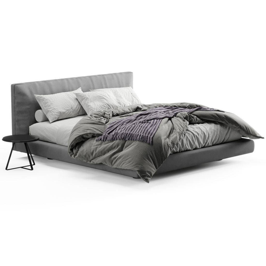 B&b Italia Richard Bed - 3D Model for Corona