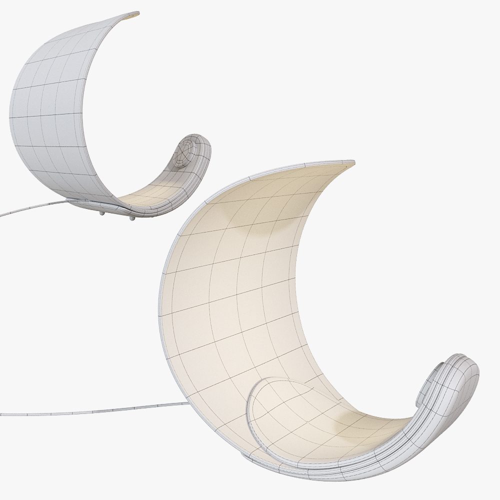 Luceplan Curl Table Lamp 3D Model for Corona | CGMood