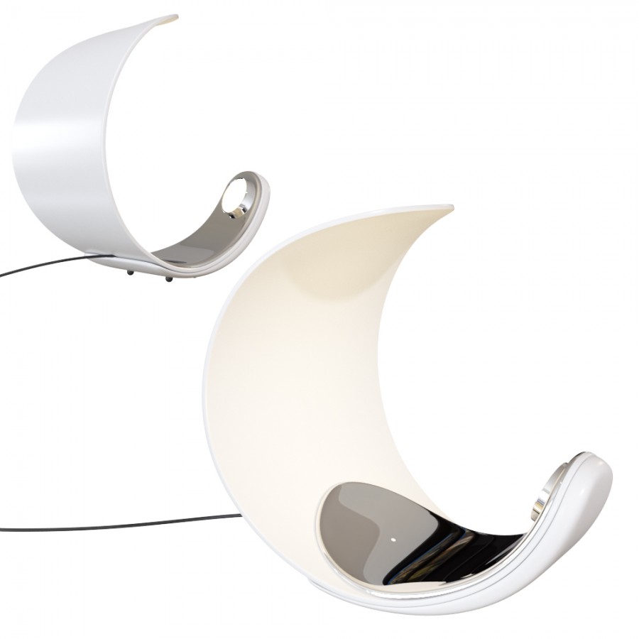 Luceplan Curl Table Lamp 3D Model for Corona | CGMood