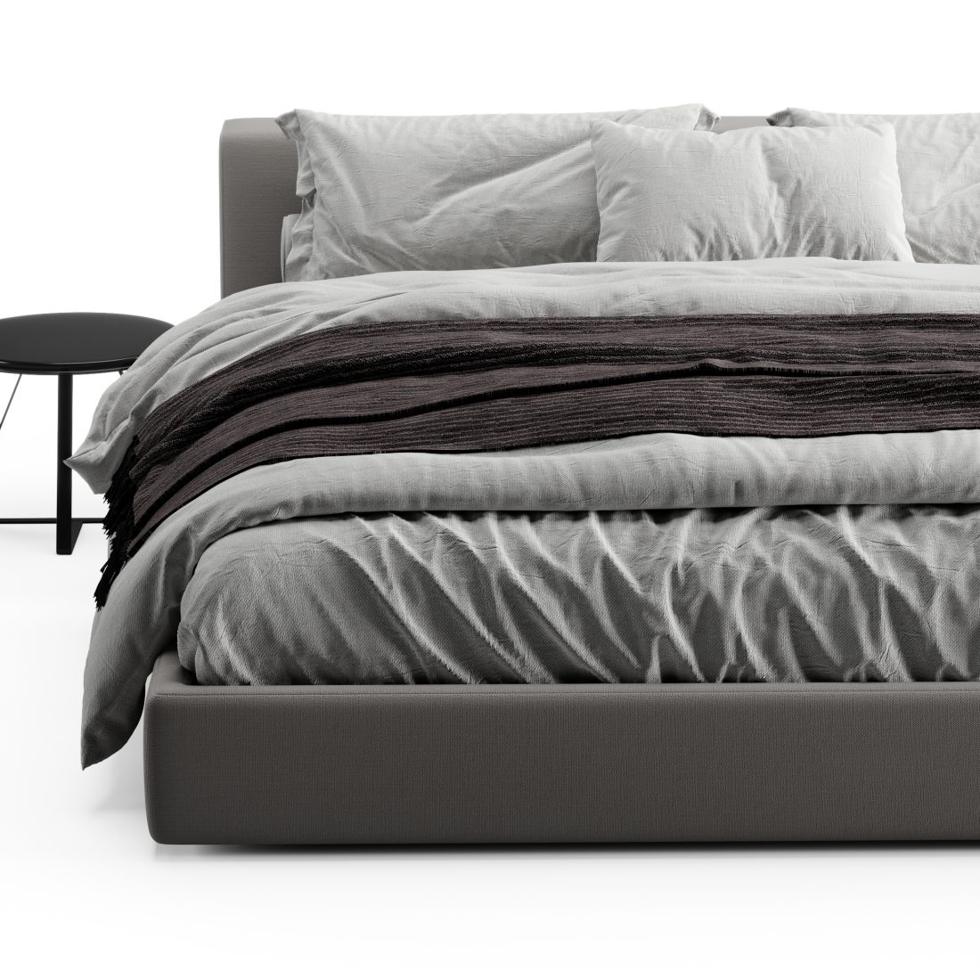 Meridiani Louis Up Bed - 3D Model for Corona