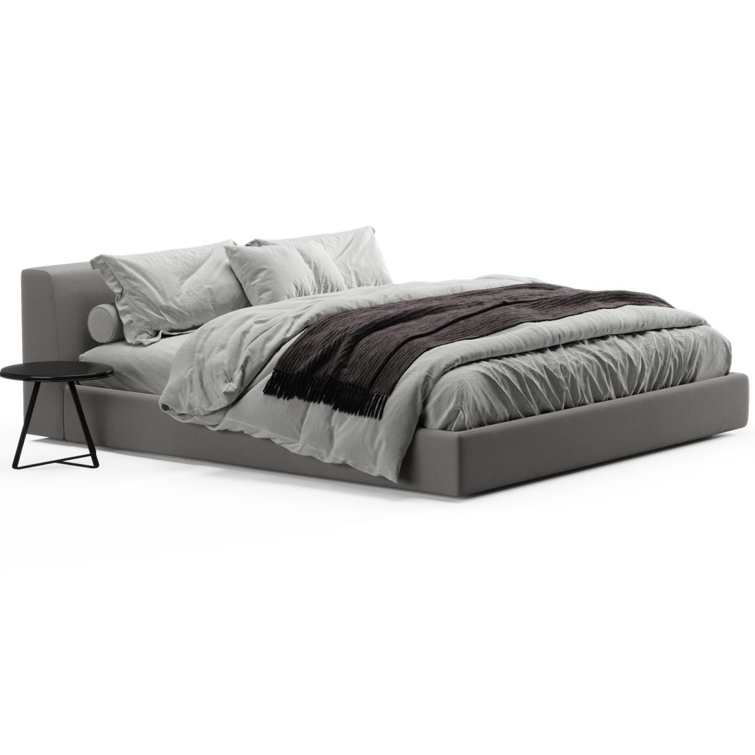 Meridiani Louis Up Bed - 3D Model for Corona