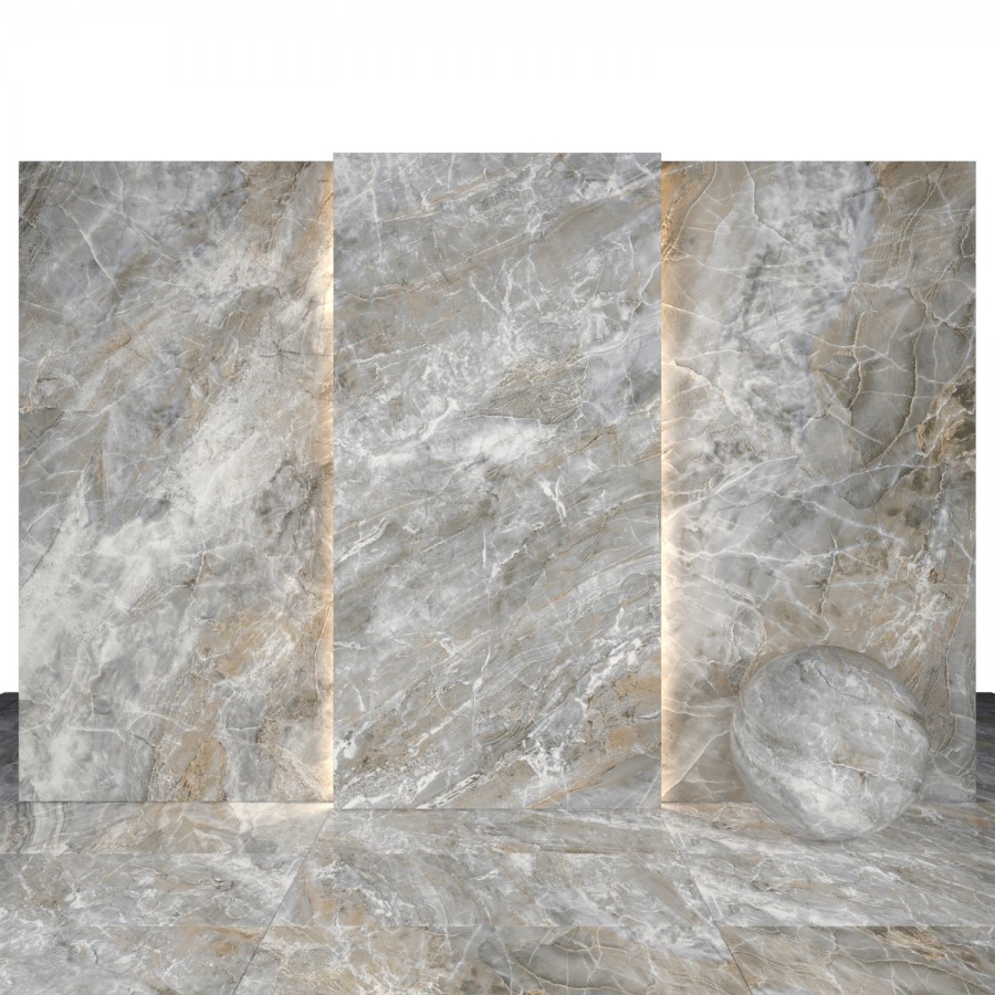 Canyon Gray Marble - 3D Model for VRay