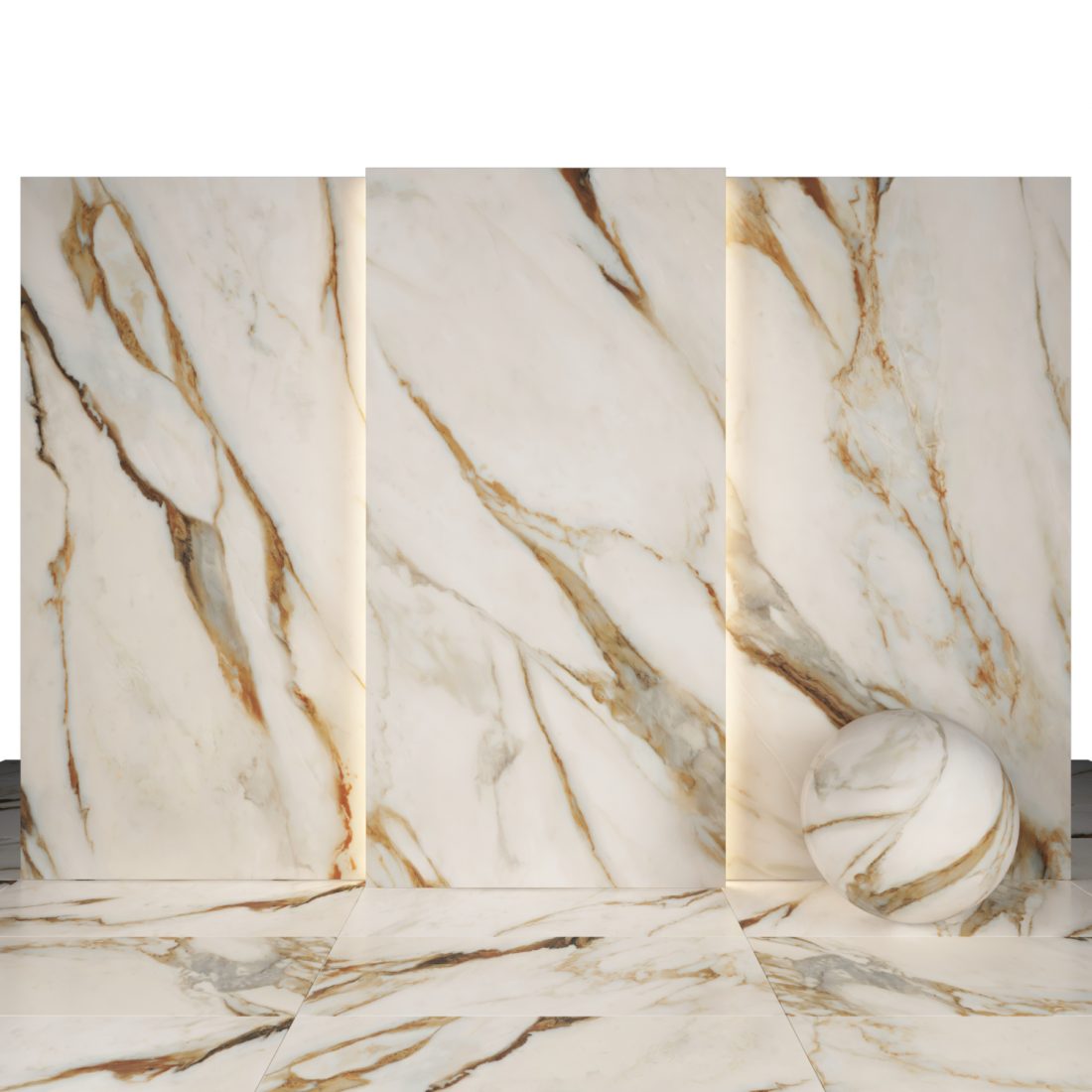 Signoria Calacatta Marble Texture / PBR Material | CGMood