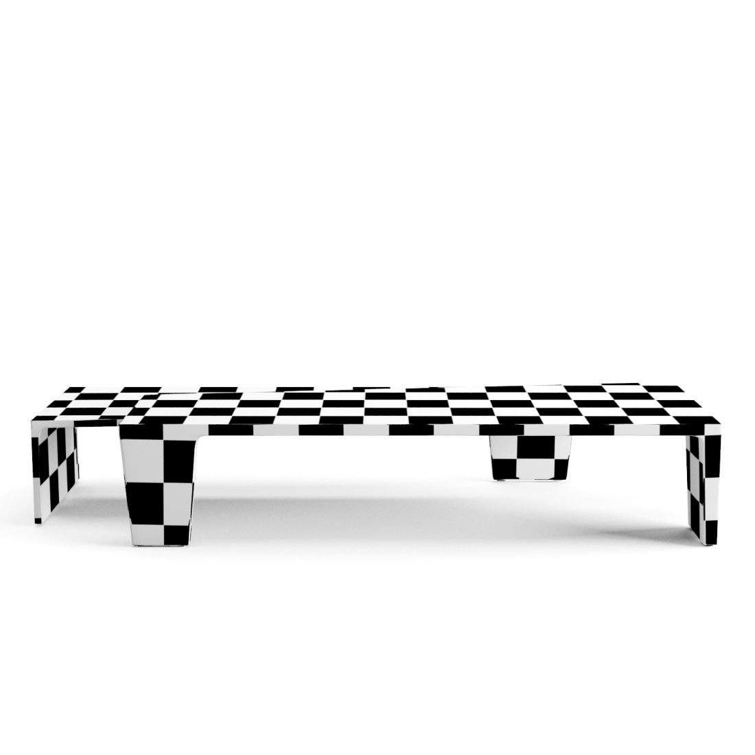 Visionnaire Lego Low Table 3D Model for VRay, Corona | CGMood