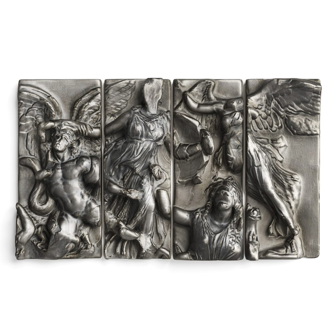 Angels Wall Relief - 3D Model for VRay, Corona