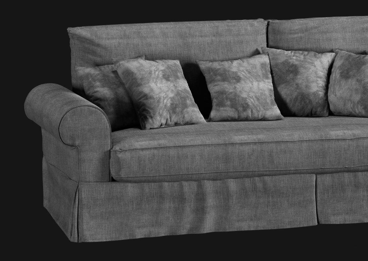 Renuar Sofa 3D Model for VRay, Corona | CGMood