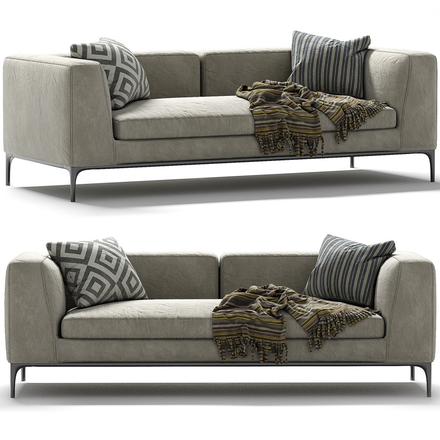 Arflex-lee-sofa - 3D Model for Corona