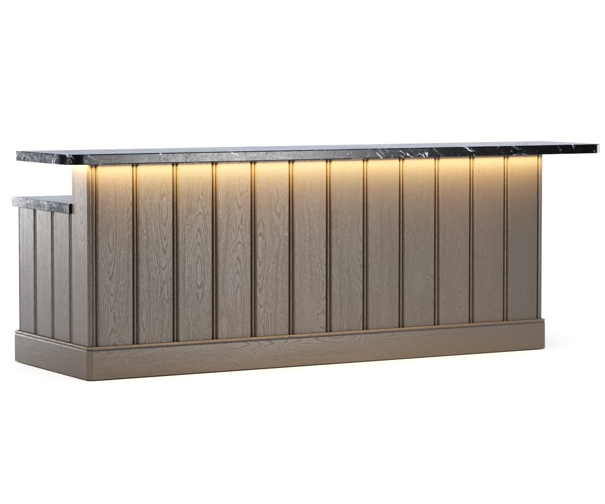 Ebbi Bar Counter Ec11 - 3D Model for Corona