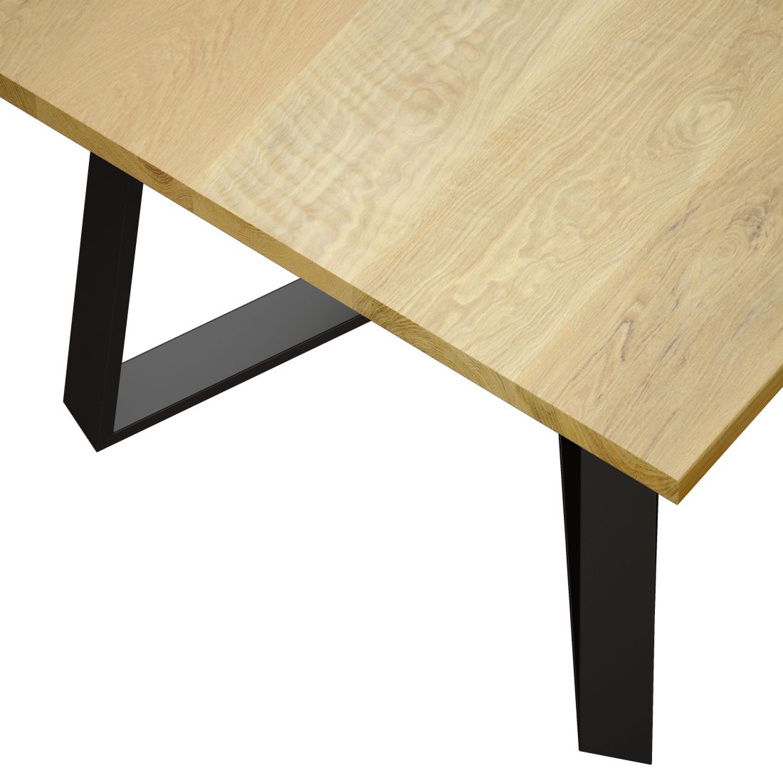 Wooden Dining (working) Table In Loft Style - 3D Model for FStorm, VRay ...