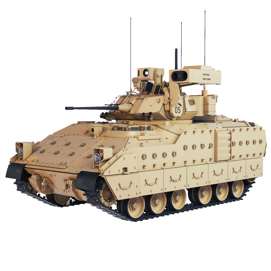 Bmp Bradley M2a3 2005 - 3D Model for VRay