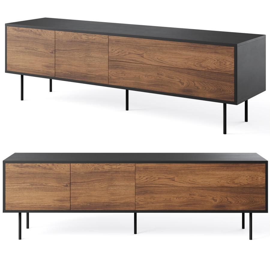 Tv Unit Bob By Cosmo - 3D Model for VRay, Corona