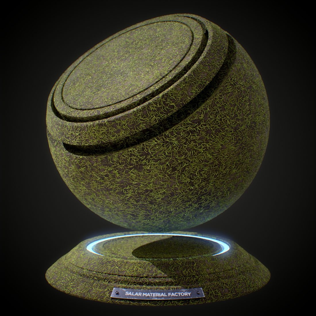 Grass Material 4k - G5 - Freshly Planted Grass - 3D Model for VRay, Corona