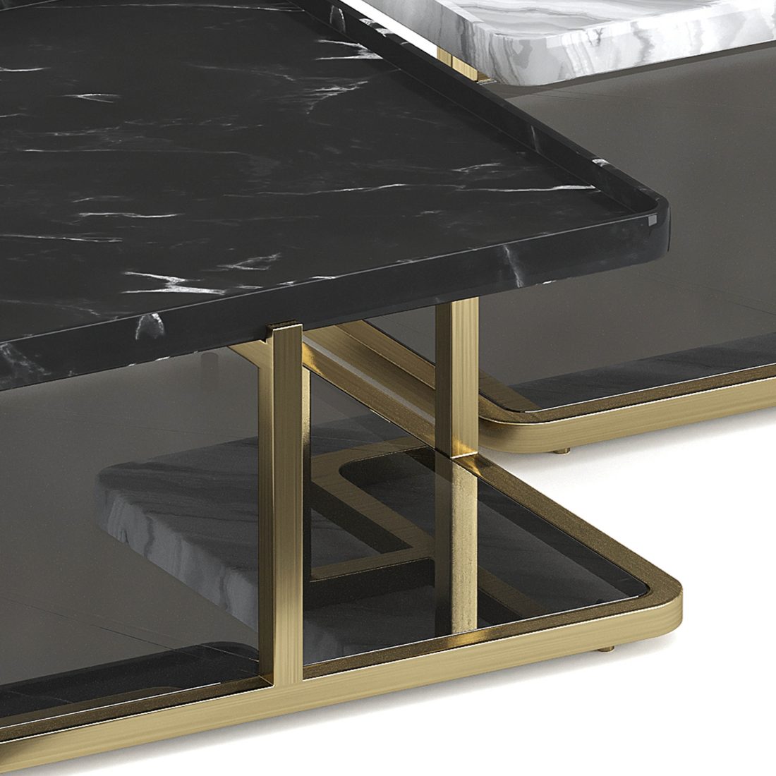 Grant Coffee Table - 3D Model for Corona