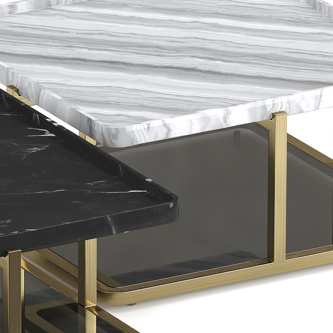 Grant Coffee Table - 3D Model for Corona