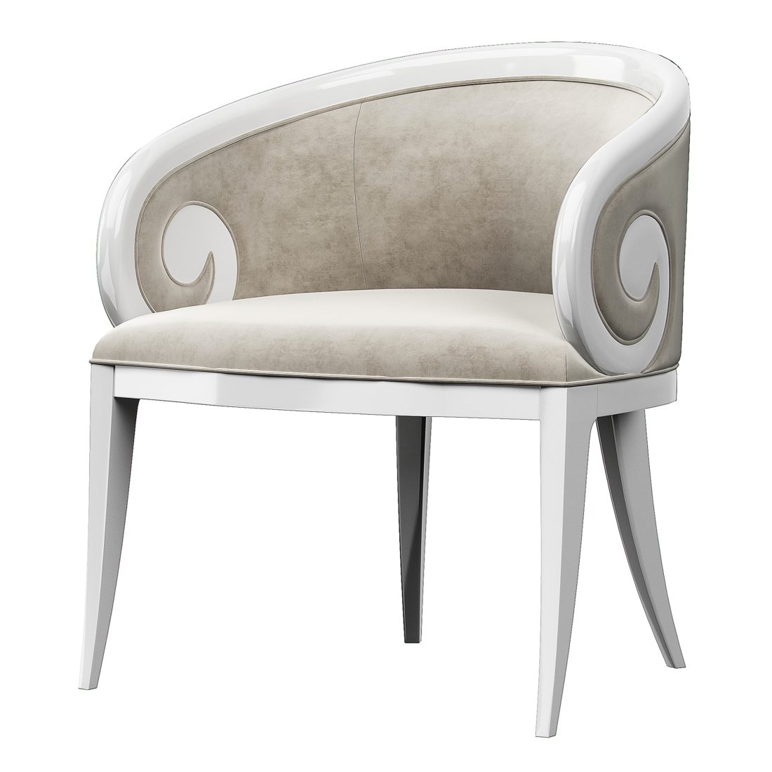 Melody Chair - 3D Model for VRay