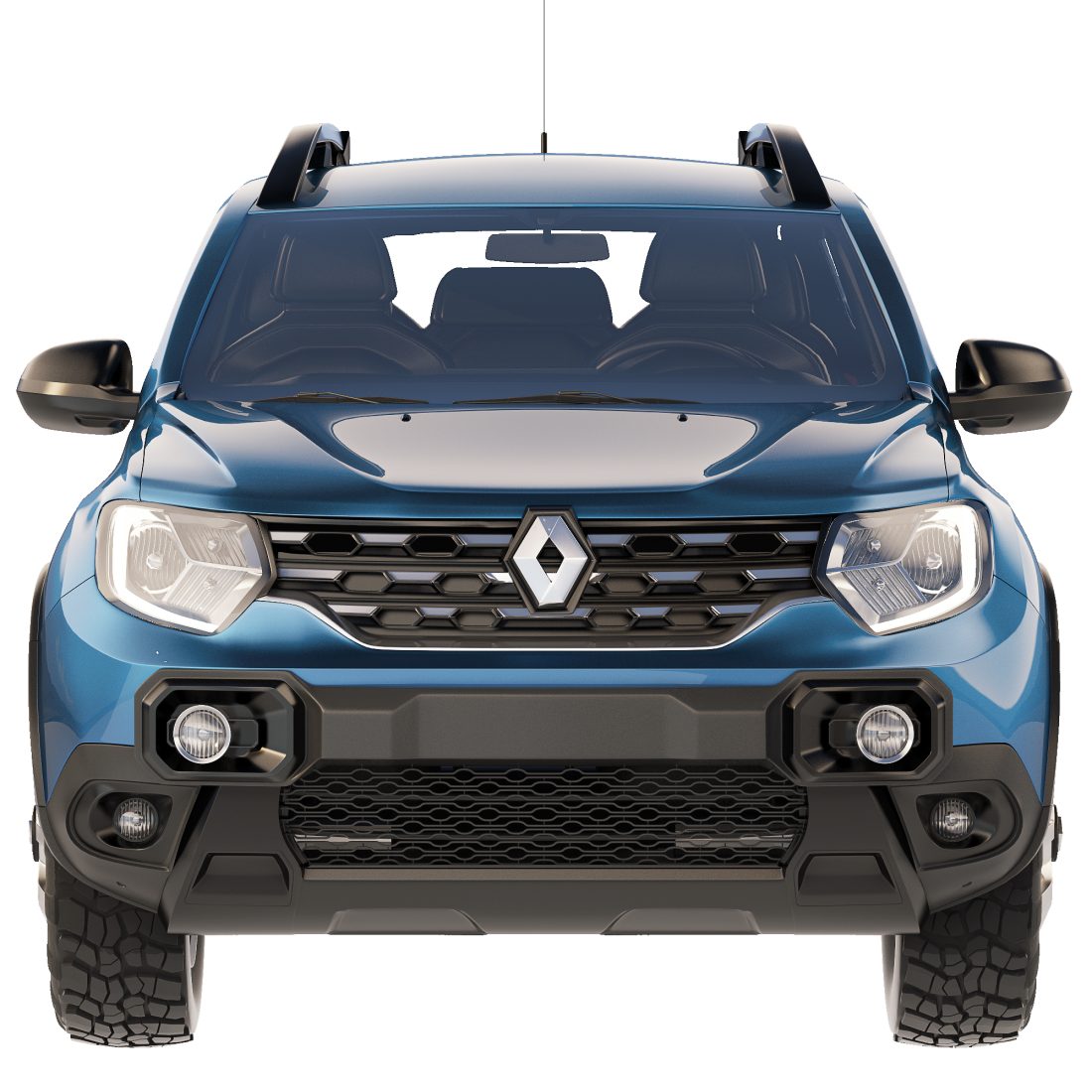 Renault Duster 2021 3D Model for VRay | CGMood