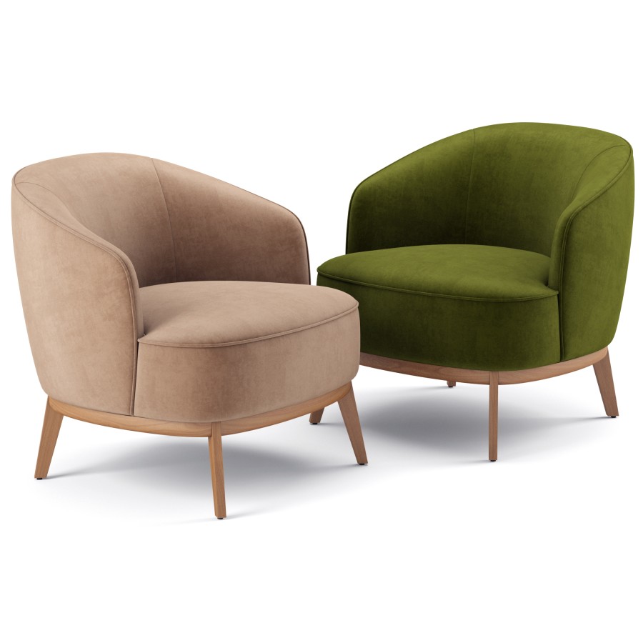 Megan Maple Chair - 3D Model for VRay