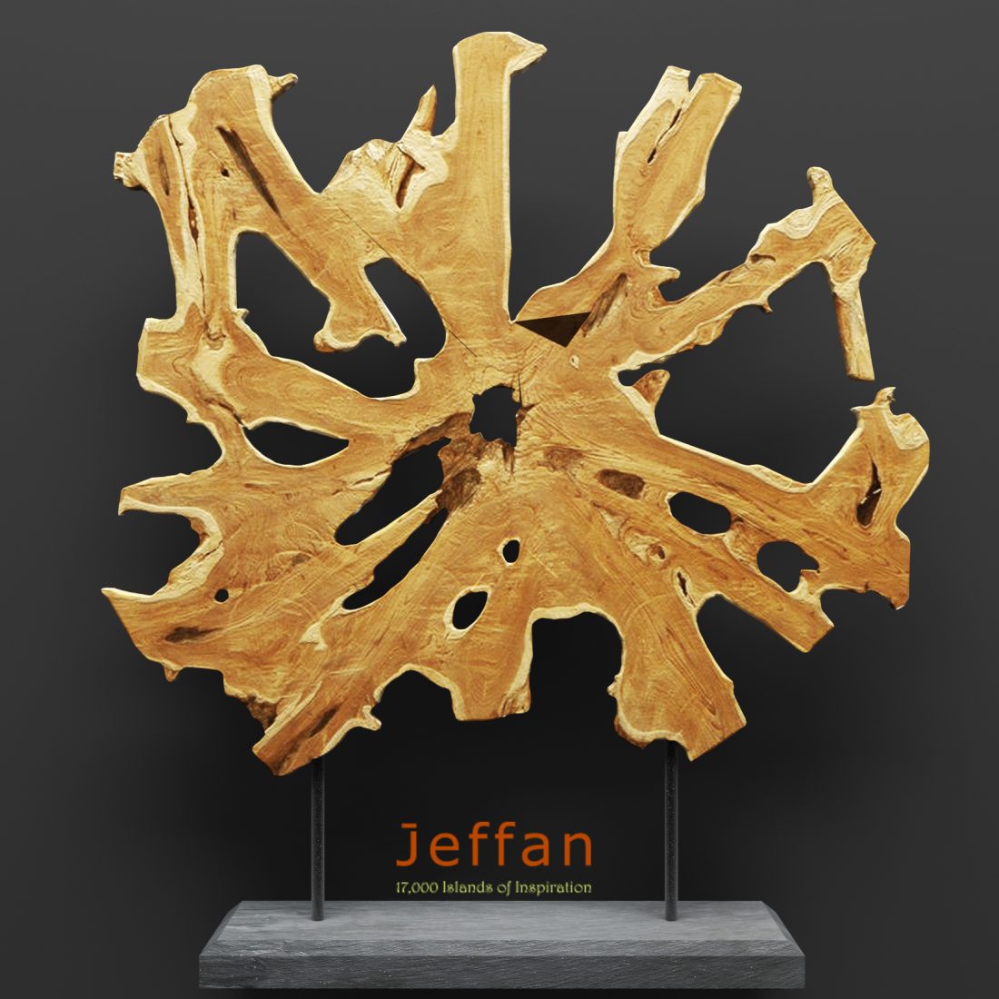 Figurine, Eco-design, Jeffan, Jeffan, Art Wood - 3D Model for VRay