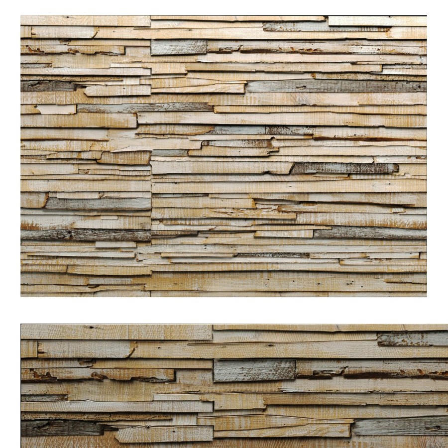Wall Decor, Plank Panels, Wooden Decor, Boards - 3D Model for VRay