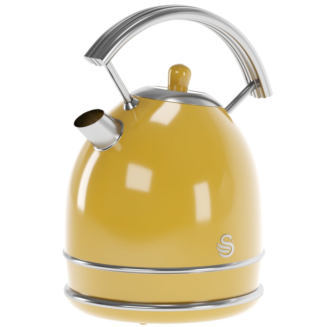 SWAN Kitchen Appliances - 3D Model for Corona, VRay