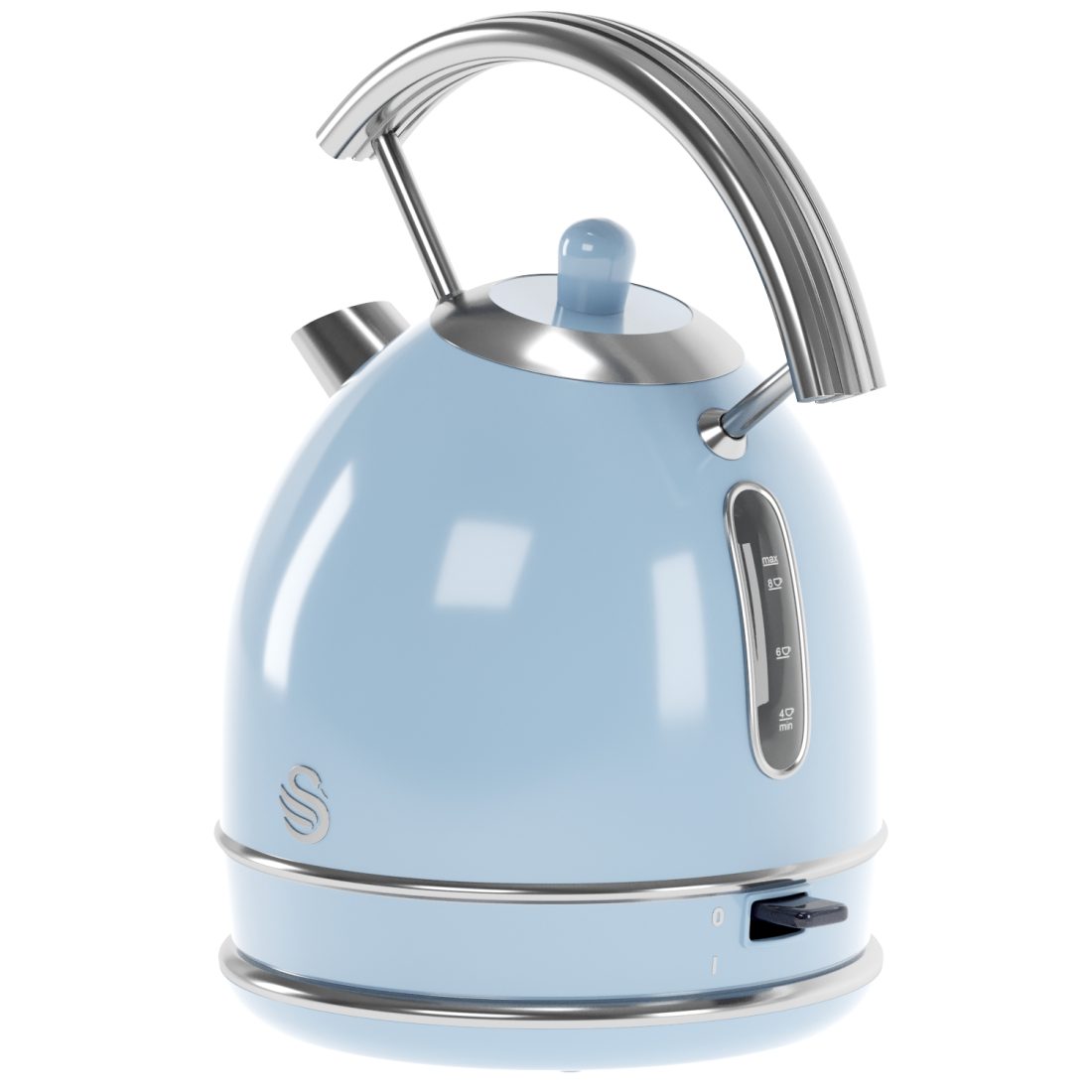 SWAN Kitchen Appliances - 3D Model for Corona, VRay
