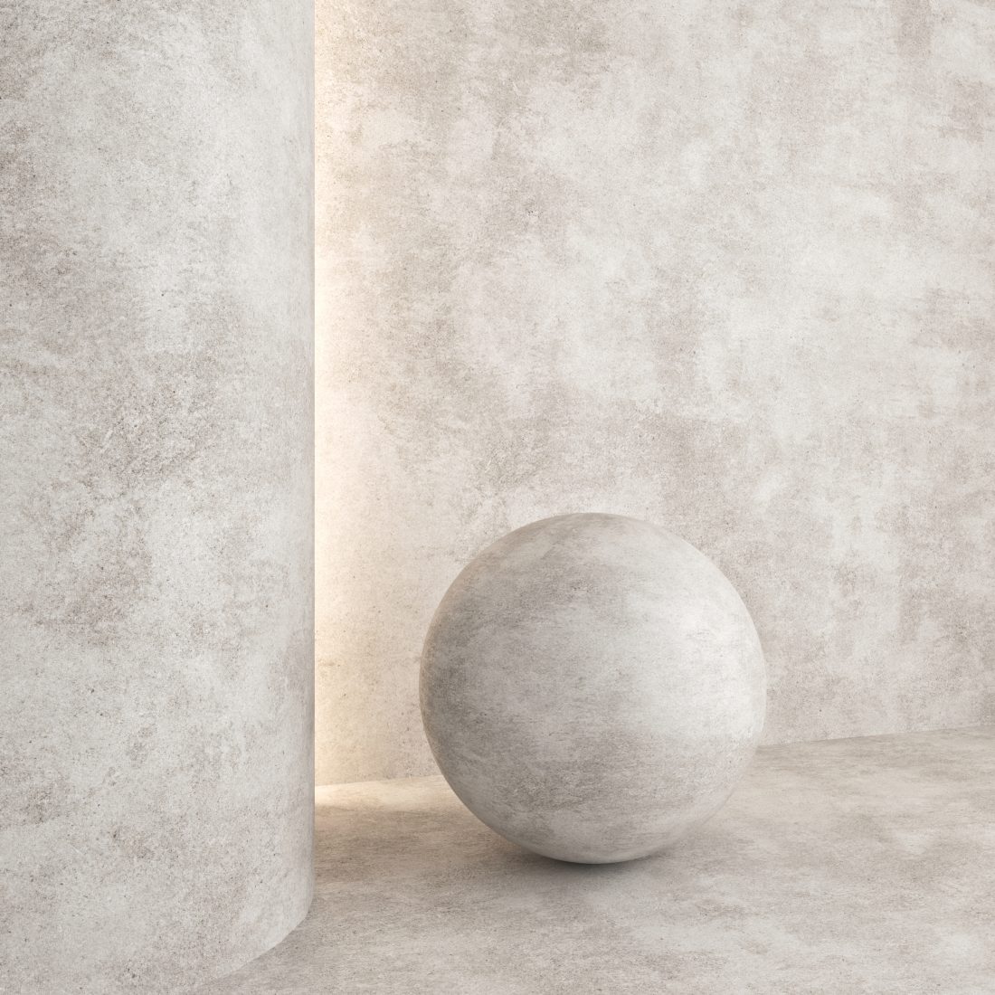 Decorative Concrete V04 - 3D Model for VRay, Corona