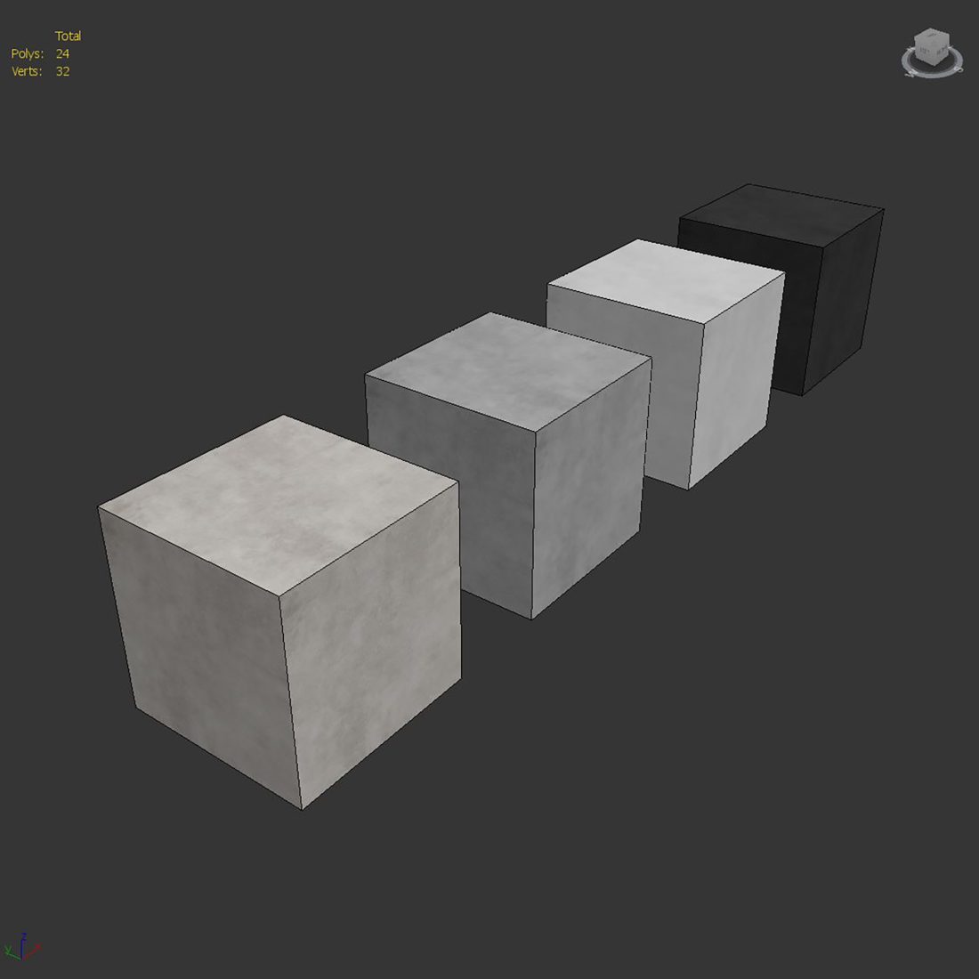 Decorative Concrete V04 - 3D Model for VRay, Corona