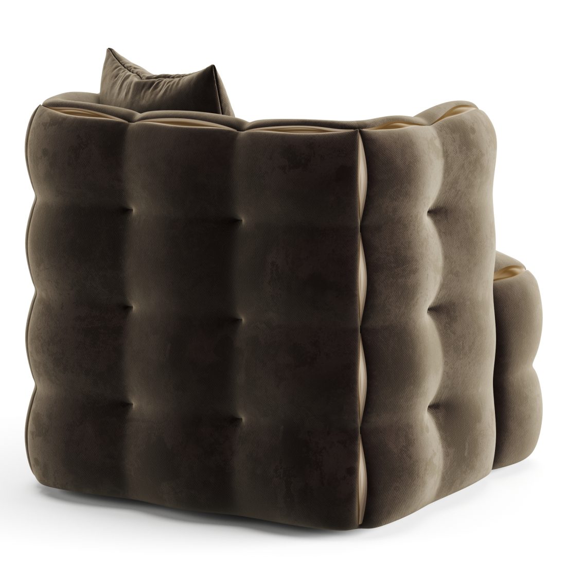 Fendi Casa Fun Armchair - 3D Model for VRay, Corona