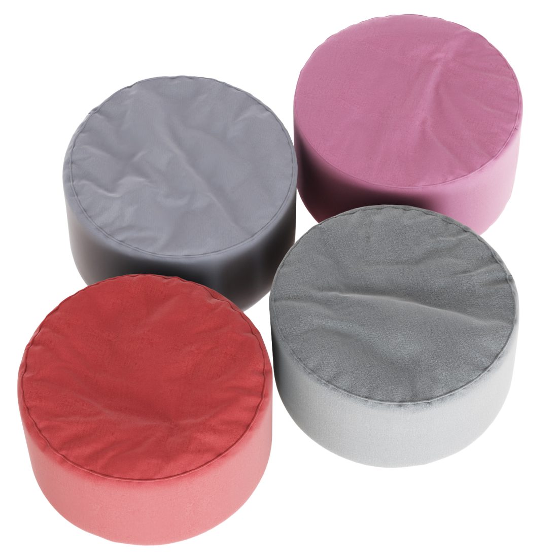 Bag Pouf Comfort Line 3D Model for VRay | CGMood