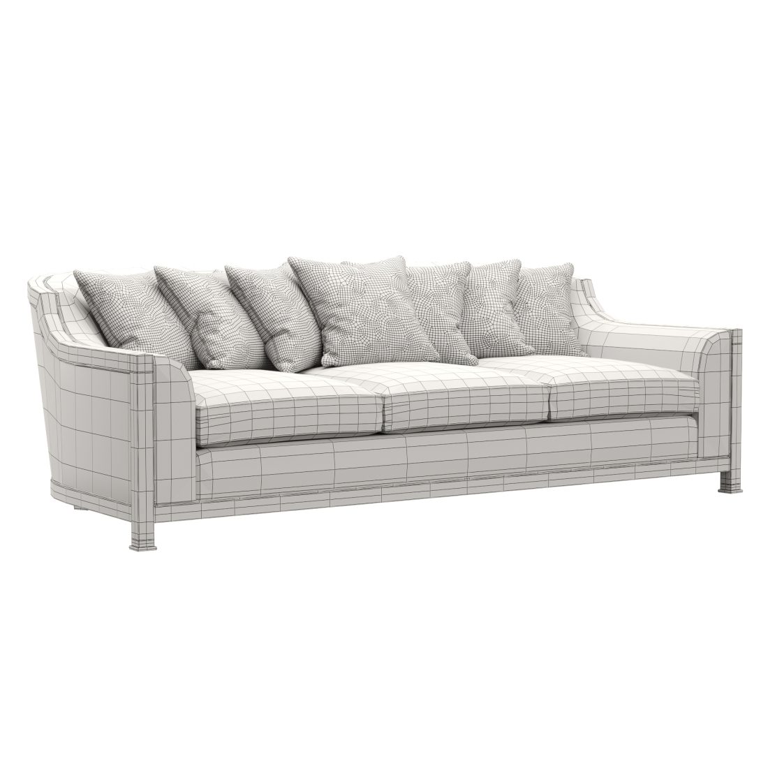 David Linley - Grosvenor Sofa 3D Model for VRay | CGMood
