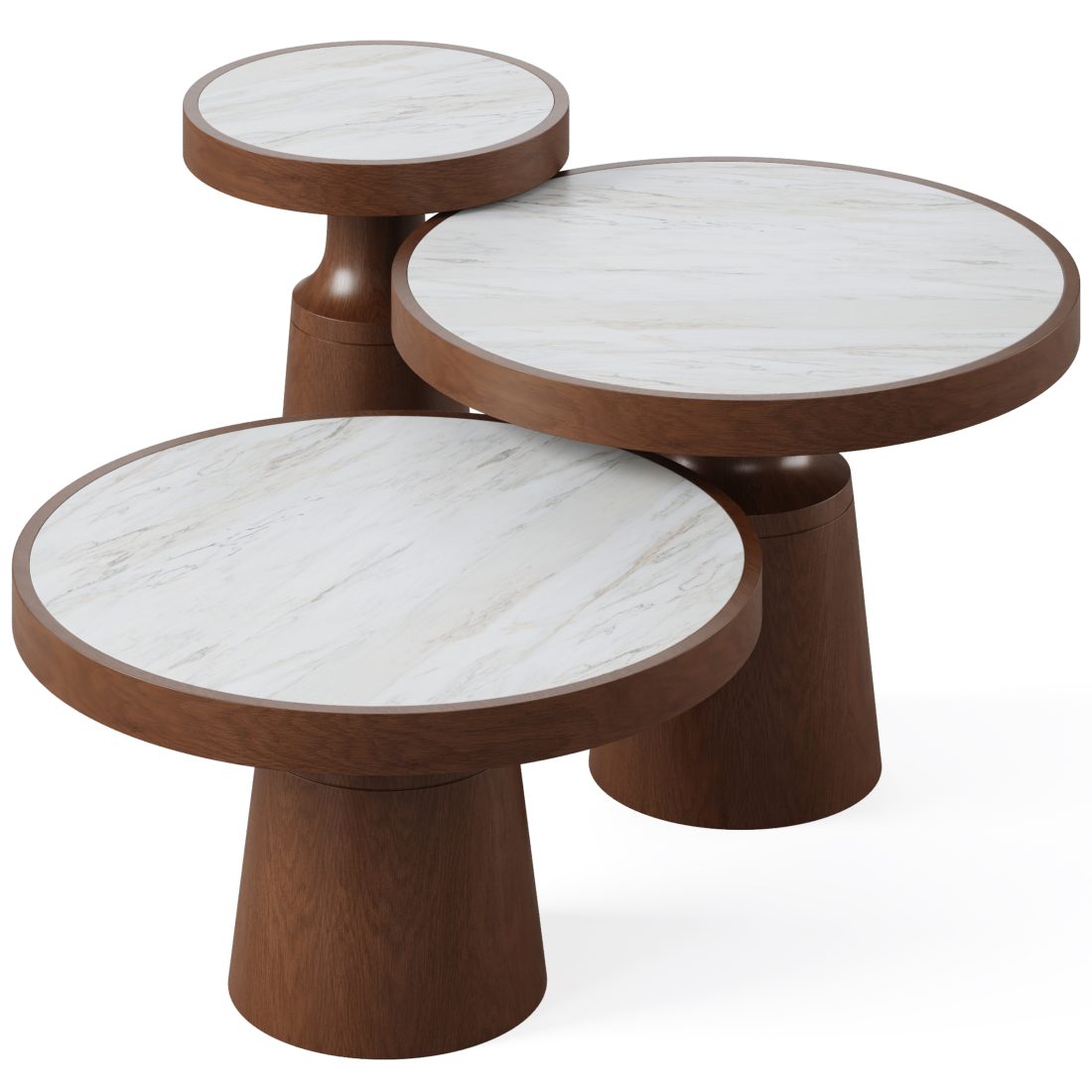 Coffee Table Pompeia By Hamilton Conte - 3D Model for VRay, Corona