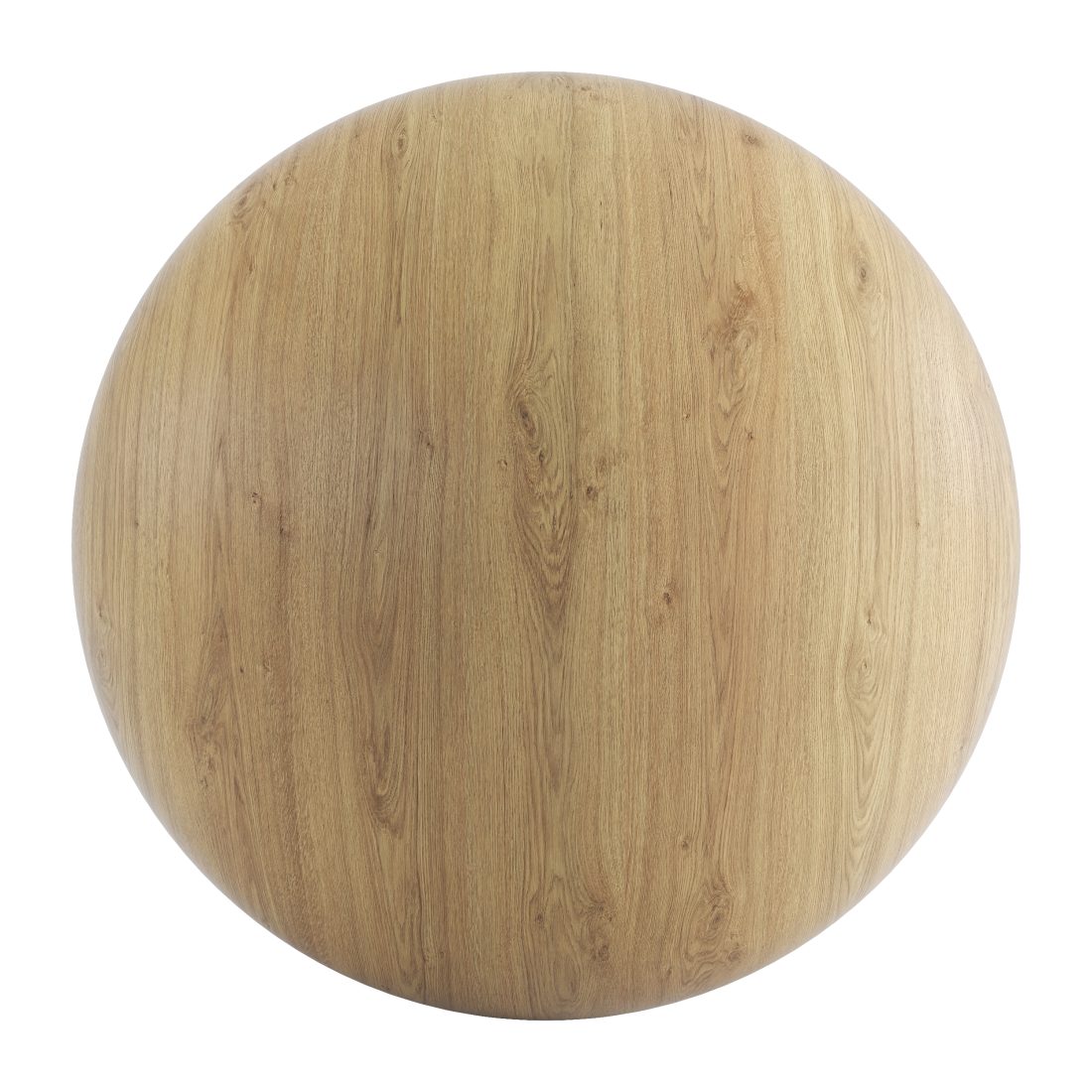 Oak Pallas - Waxed Wood - 3D Model for