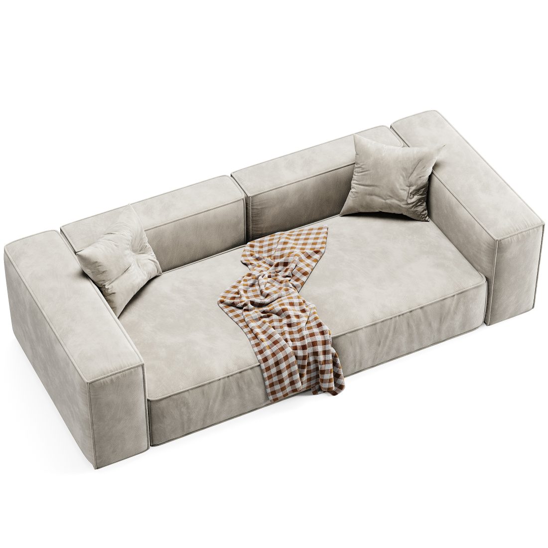 Bolia Modular 2 Seat Sofa By Cosima - 3D Model for Corona