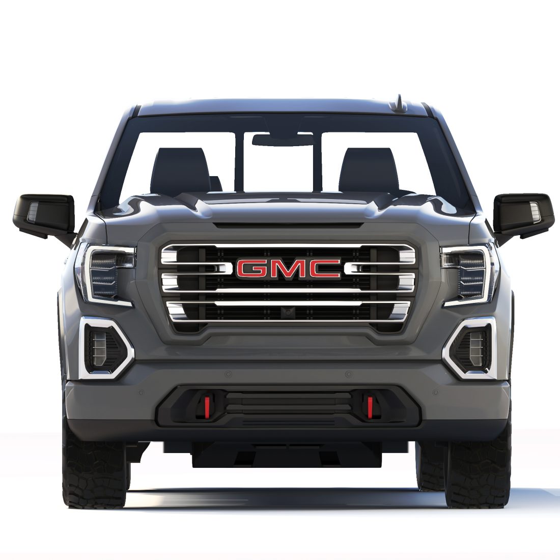 GMC Sierra At4 2019 - 3D Model for VRay