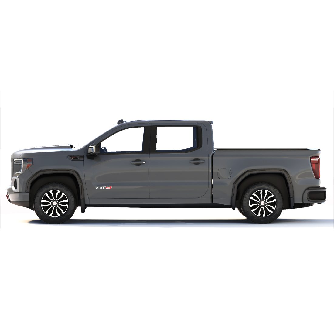 GMC Sierra At4 2019 - 3D Model for VRay