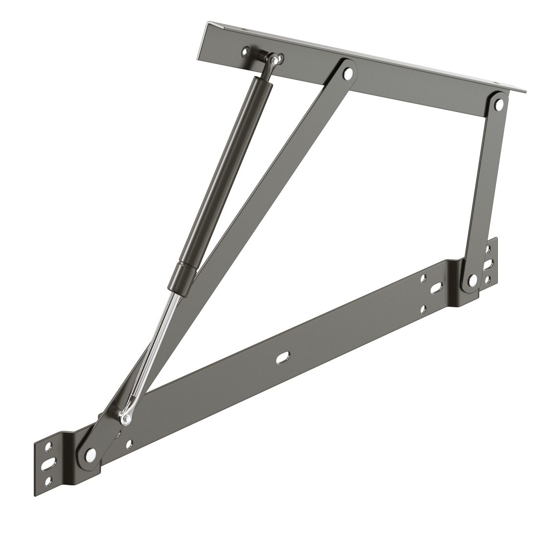 Rigged Bed Mechanism With Gas Lift - 3D Model for Corona, VRay