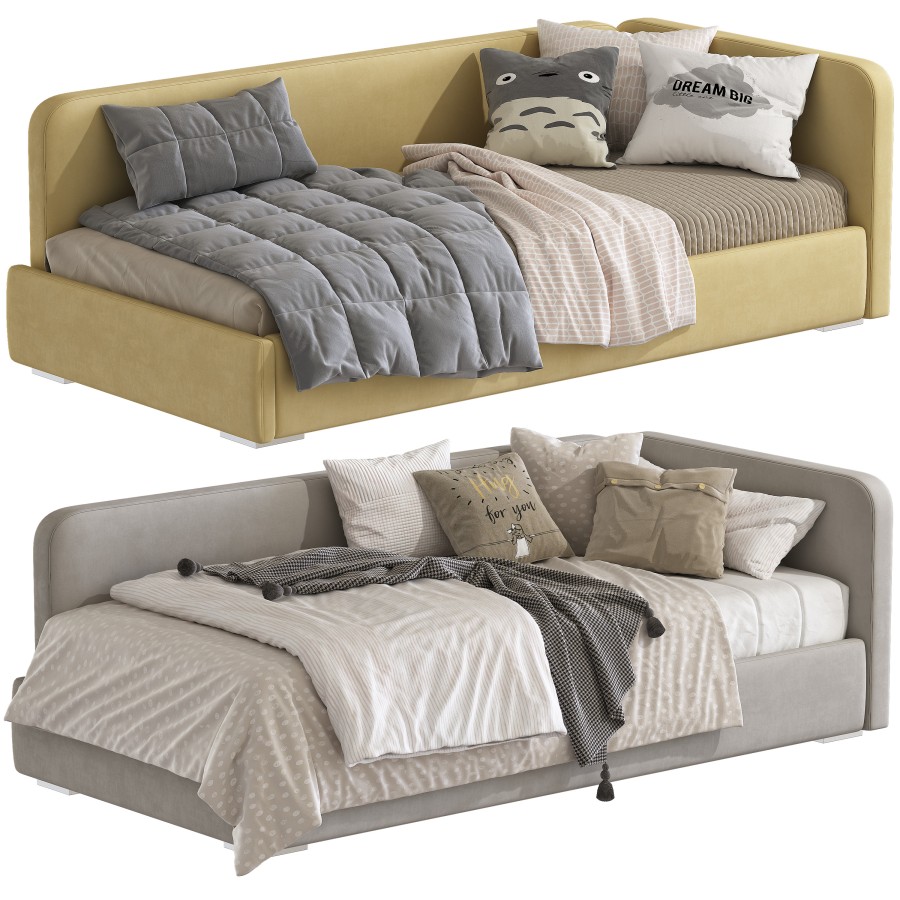 Set 280 Modern Style Sofa Bed - 3D Model for VRay, Corona