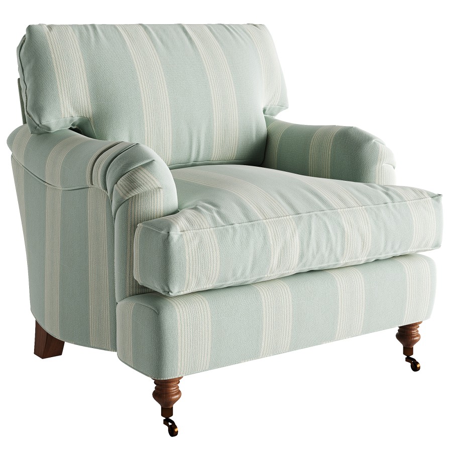 One Kings Lane Brooke Club Chair - 3D Model for Corona
