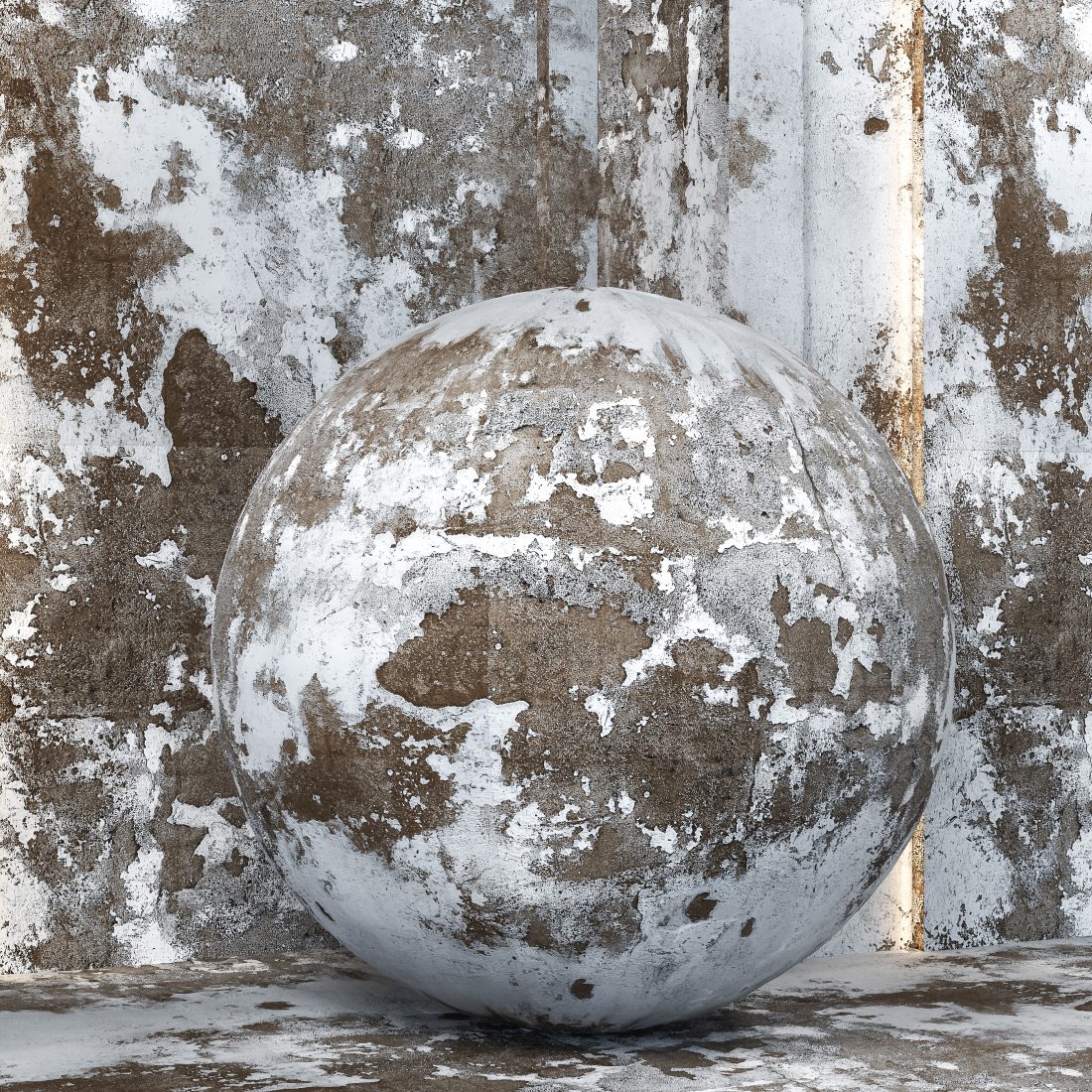 4k Concrete Wall & Floor - Seamless - Tileable-pbr - 3D Model for ...