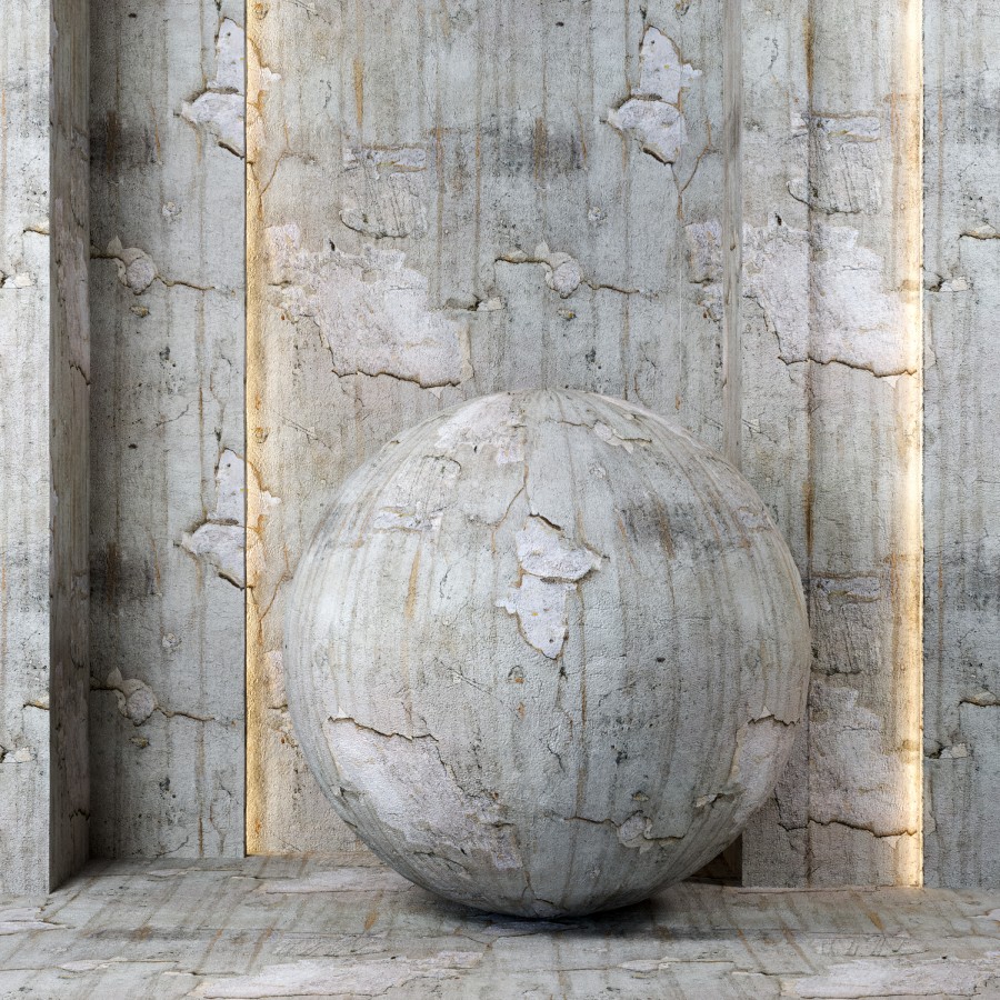 4k Damaged Wall & Floor - Seamless - Tileable-pbr - 3D Model for VRay ...