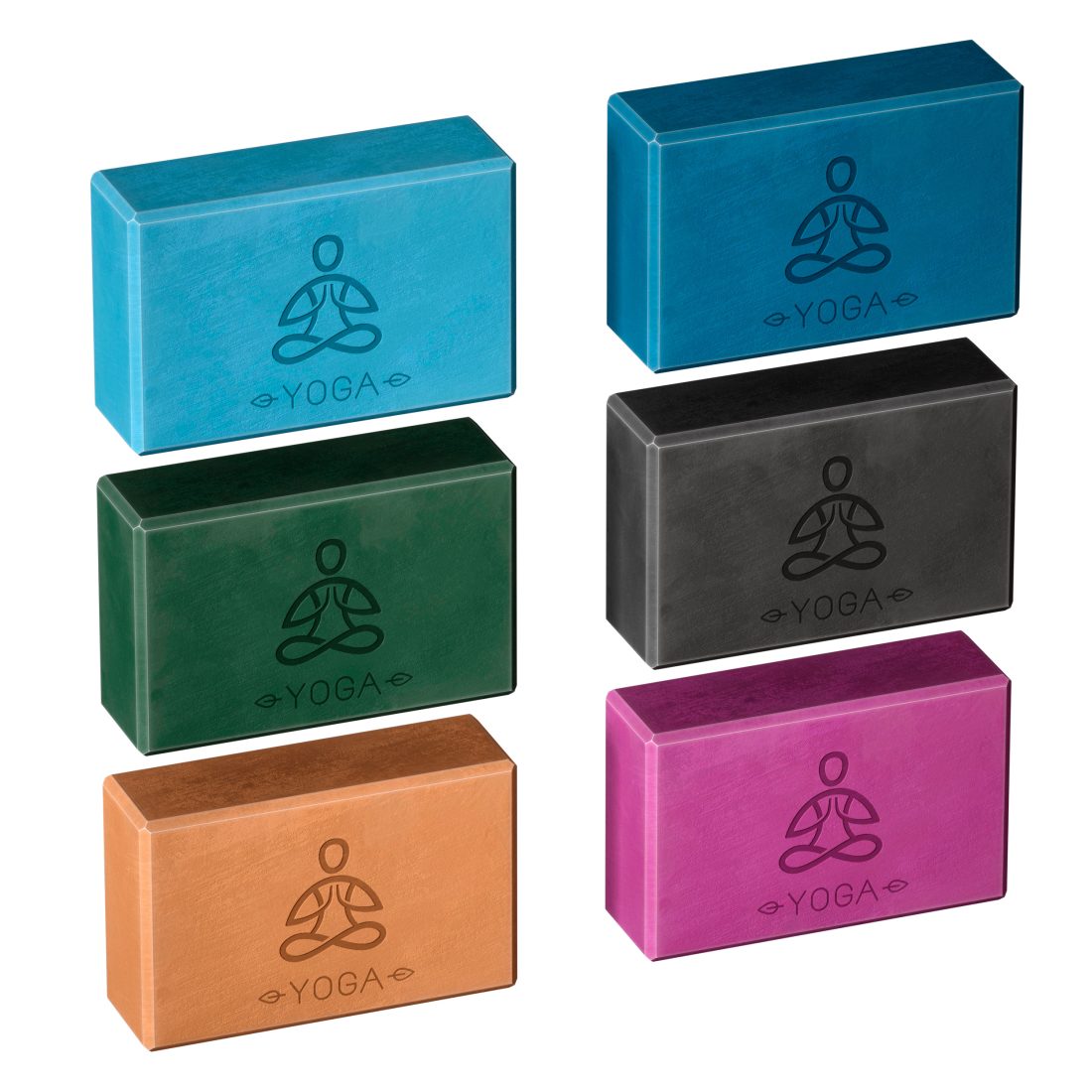 Color Blocks For Yoga 3D Model for FStorm, VRay, Corona | CGMood