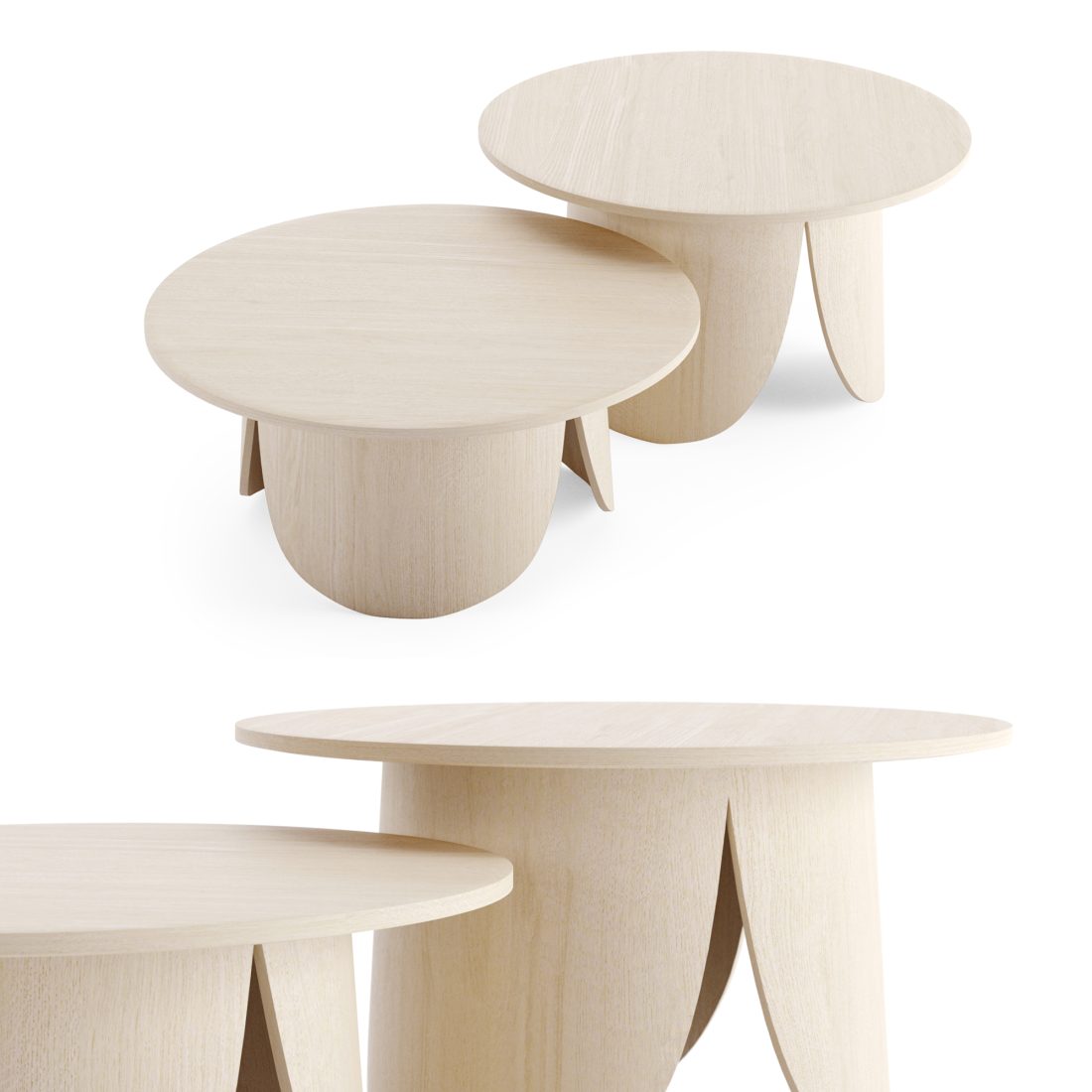 Bolia Coffee Table Peyote 3D Model for VRay, Corona | CGMood
