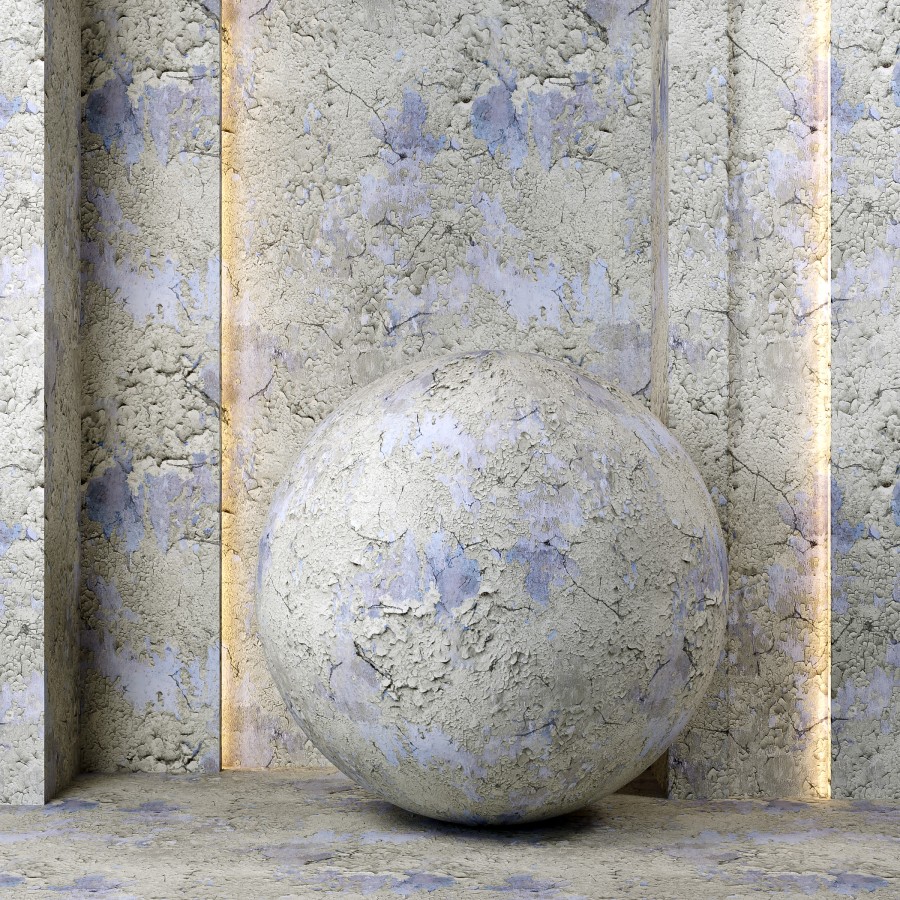4k Concrete Wall & Floor - Seamless - Tileable-pbr Texture / PBR ...