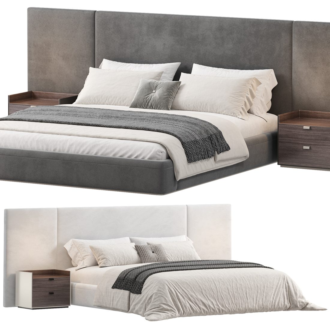 Harris Bed By Thehighwall - 3D Model for Corona