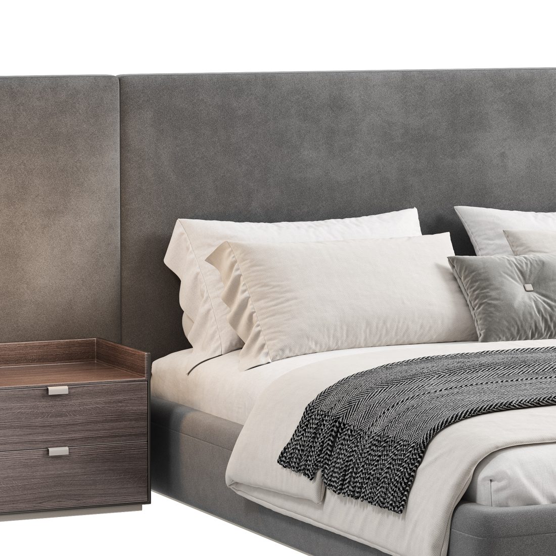Harris Bed By Thehighwall - 3D Model for Corona