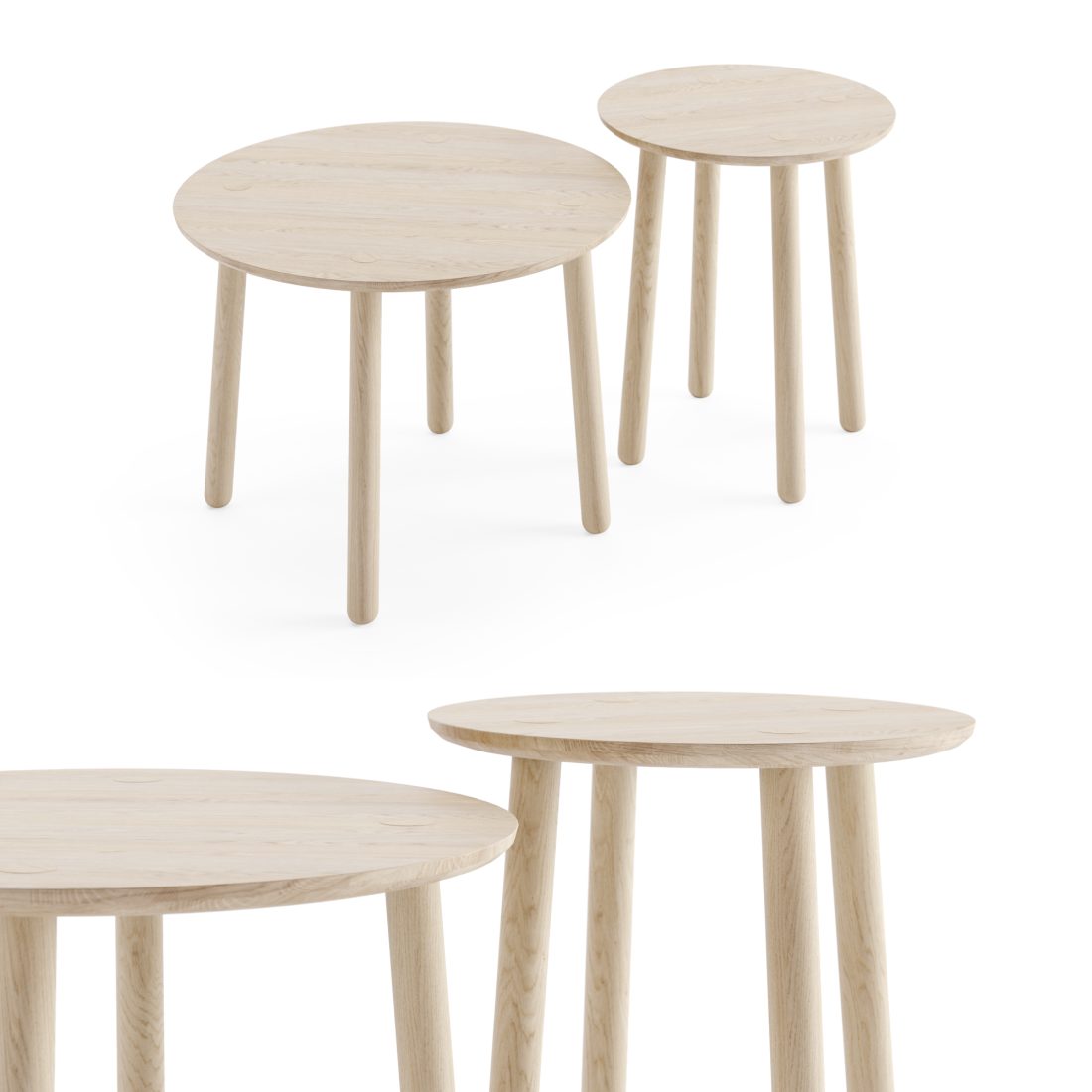 Bolia Coffee Table Forest - 3D Model for VRay, Corona