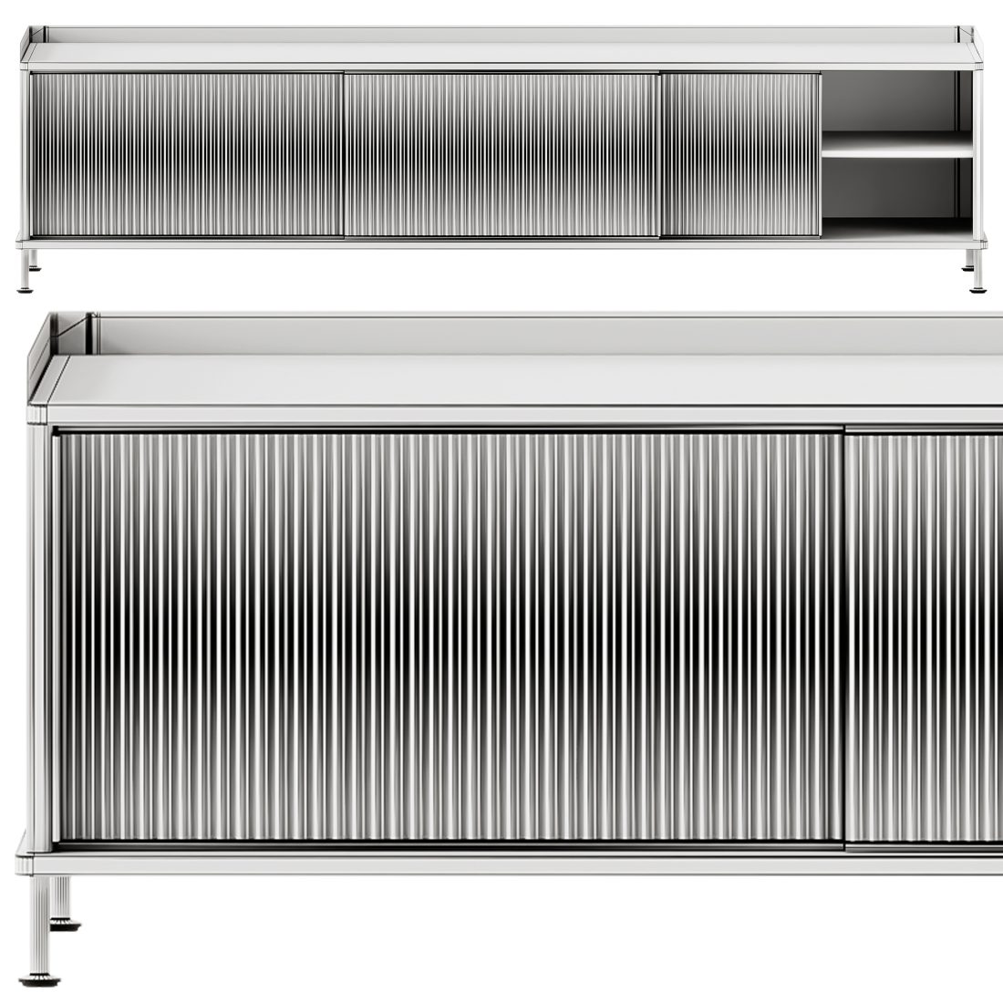 Muuto Enfold Sideboard Scandinavian Storage - 3D Model for Corona