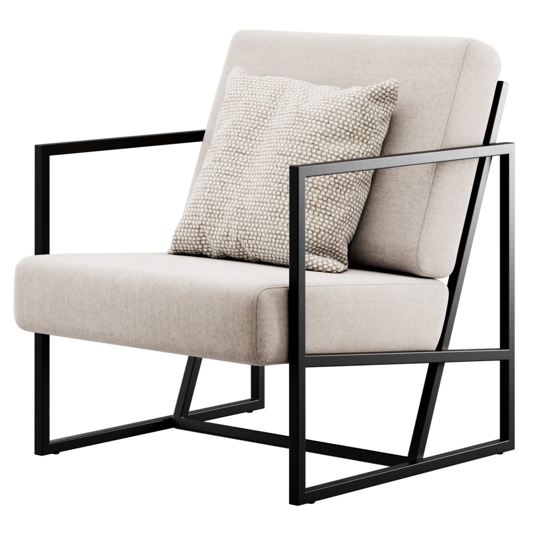 Lounge Chair By Gap Home - 3D Model for VRay