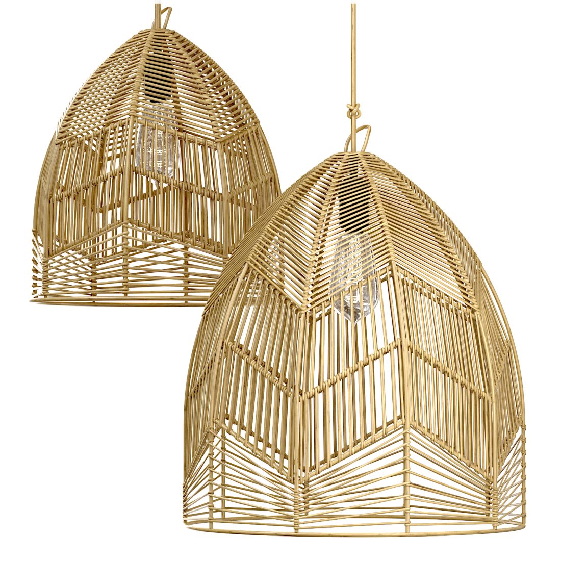 Bazar Bizar Bala Pendant Natural L - 3D Model for VRay, Corona